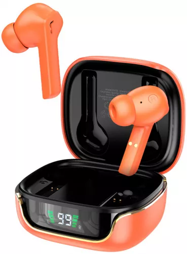 Casti Wireless Bluetooth 5.3 M501 Orange MAD-KF2310964 - cel.ro