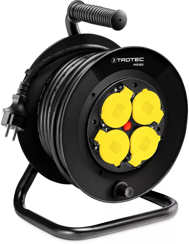 Derulator de exterior 4 prize 3 x 1.5 / 20m 230V tip PVD1EU Trotec TC ...