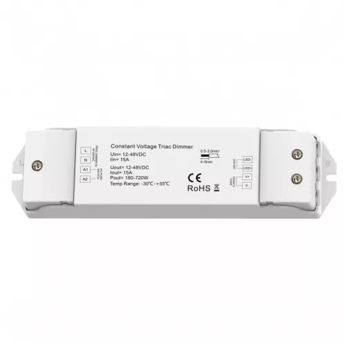 Dimmer controller triac pentru benzi led 12 48v SDTD4815 Ultralux q7lp ...