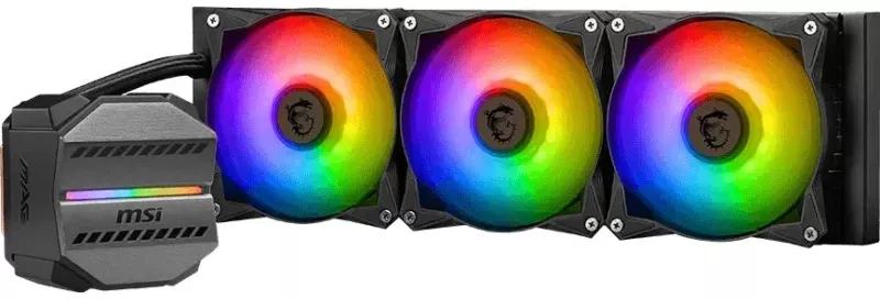 Cooler CPU MSI MAG CORELIQUID M360 Compatibil IntelAMD 360mm full ARGB ...
