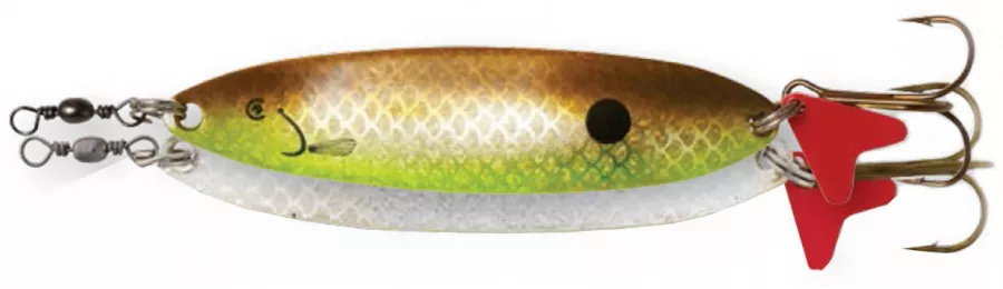 Lingurita Oscilanta 16gr 65mm DAM MMT Effzett Slim Standard Spoon Olive ...