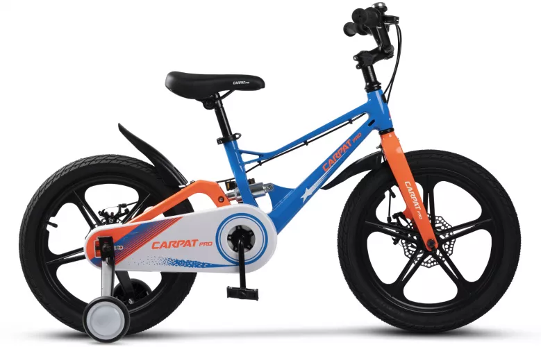 Bicicleta Copii 5-7 ani Carpat PRO C18144B 18 Albastru/Portocaliu