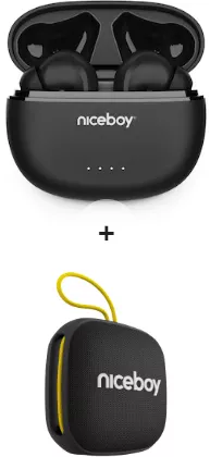 Niceboy HIVE Pins ANC 3 True Wireless Microfon IPX4 Negru la CEL.ro