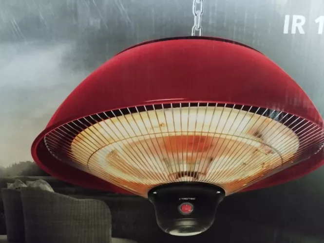 Incalzitor terasa infrarosu de tavan 1500 W telecomanda interior ...