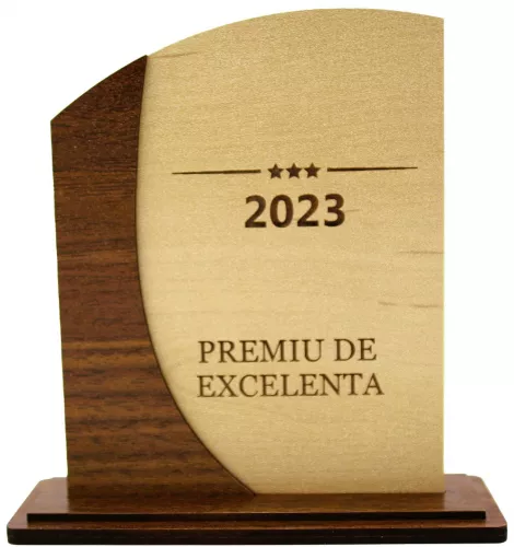 Placheta personalizata din lemn 16x5x15cm ADDA25 - cel.ro