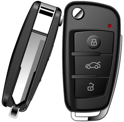 Camera spion in breloc/telecomanda auto tip briceag Full HD Detectie ...