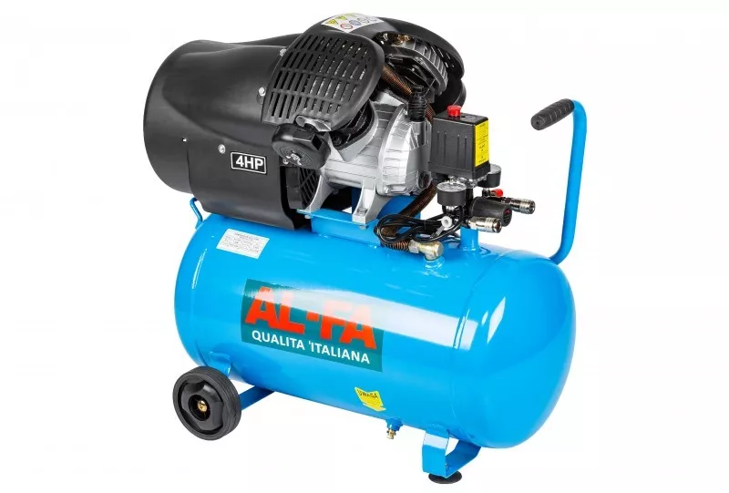 Compresor aer 2 pistoane 50L 3.2kW ALC50V ALC50V - cel.ro