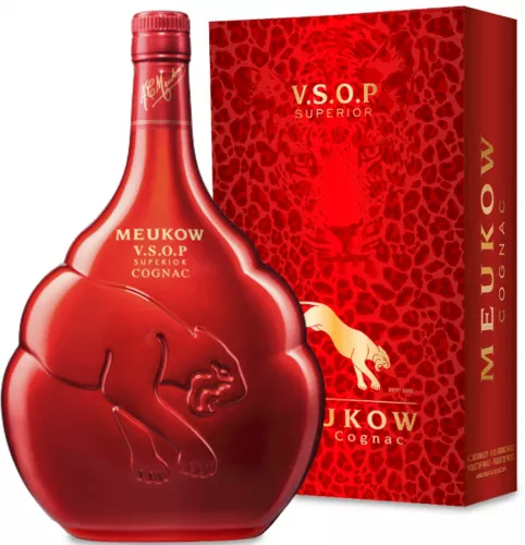 Coniac Meukow VSOP Superior Red Edition 40 alc. 0.7L Franta 6598 - cel.ro