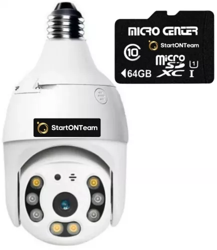 Camera IP de Supraveghere Profesionala Rotativa de exterior tip Bec cu ...