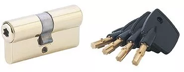 Butuc usa profil european SPS 31 x 31 mm 4 chei cu pompita - SP 816730 ...