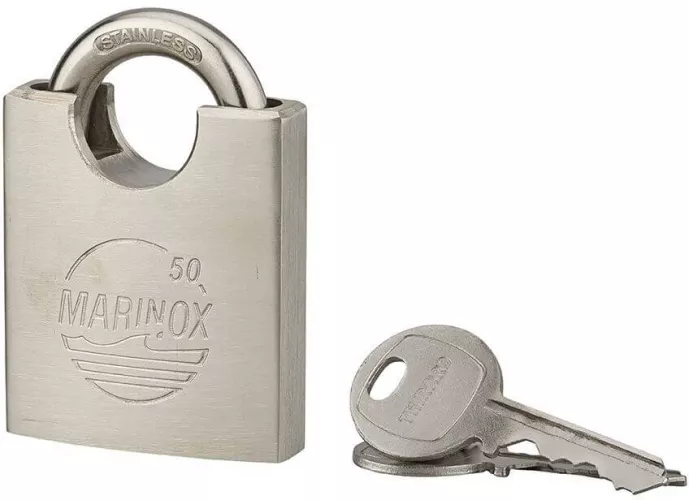 Lacat de exterior cu cheie MARINOX 50 mm THIRARD 192060 - cel.ro