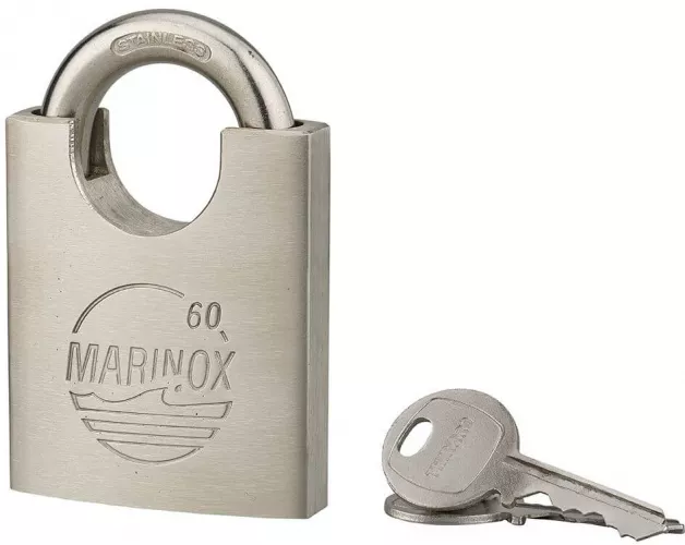 Lacat de exterior cu cheie MARINOX 60 mm THIRARD 192706 - cel.ro