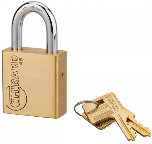 Lacat de exterior Raid Adventure 45 mm alama cu cheie THIRARD 192644 ...