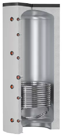 Puffer FIT1 800L CORDIVARI acumulator energie termica cu 1 serpentina ...