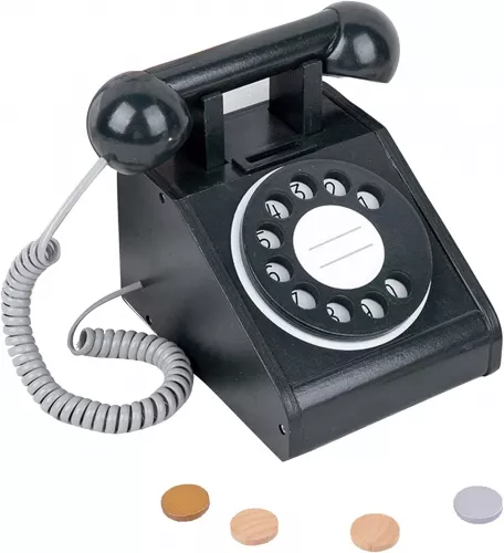 Telefon din lemn model retro nj9v_520123781 - cel.ro