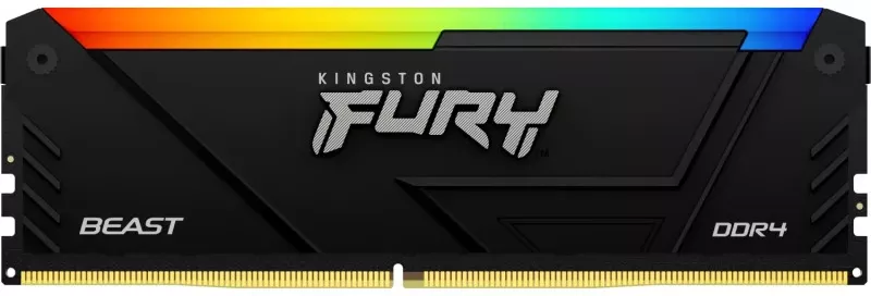 Memorie Kingston FURY Beast RGB 8GB DDR4 3600MHz CL17 KF436C17BB2A8 - cel.ro