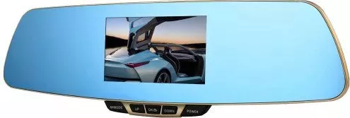 Camera Auto iUni Dash B600 Oglinda Dual Cam Full HD LCD 4.3 inch Foto ...