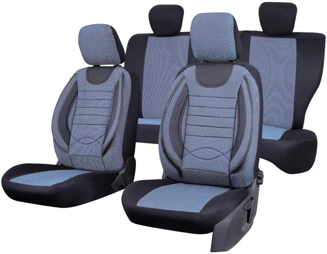 Huse scaune auto cu insertii de piele ecologica DACIA SANDERO 2009-2012 ...