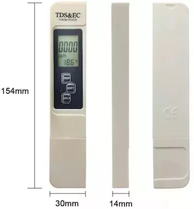 Tester digital pentru TDS/EC/ Temperatura 3 in 1 pentru apa piscina si ...