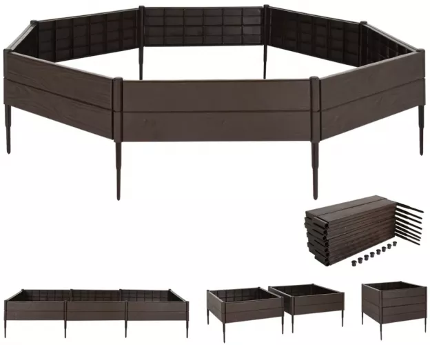 VidaXL Strat inaltat de gradina 120x120x20 cm polipropilena 153614 - cel.ro