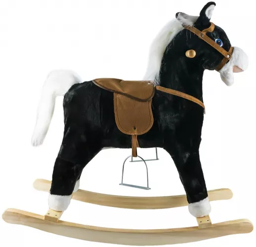 Calut balansoar din lemn si plus negru RBT_XL-217_32971 - cel.ro