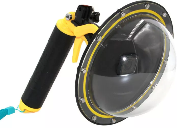 Carcasa subacvatica dome pentru GoPro Hero 5 6 7 2018 impermeabila cu ...