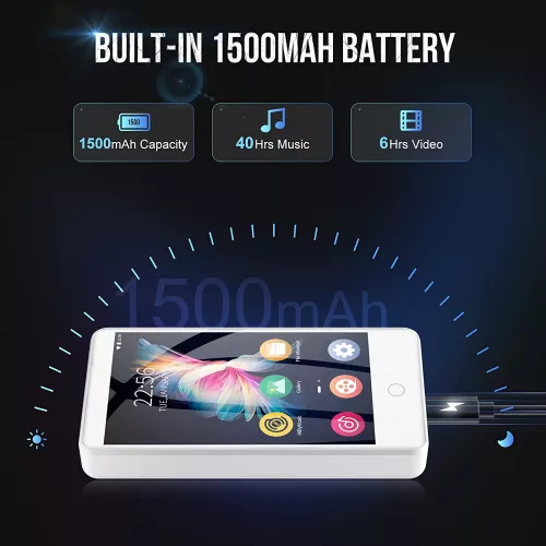 MP4 Player cu Bluetooth WiFi touchscreen 3.5 inch de 16GB sunet HiFi ...