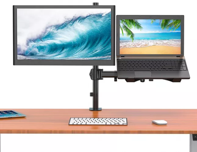 Suport de birou pentru monitor si laptop hop1001271 - cel.ro