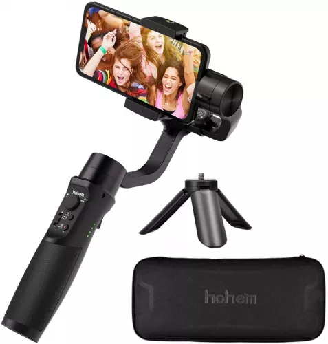 Sistem stabilizator imagine Gimbal Hohem iSteady Mobile Plus 3 Axe ...