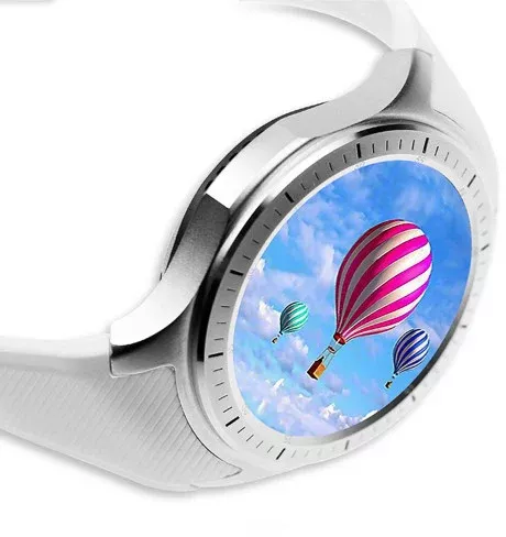 Smartwatch Telefon cu Android iUni DM368 1.39 Inch WIFI 3G BT Silver