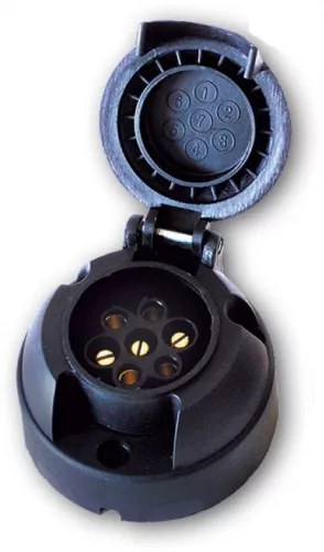 Priza 12V 7 Pini Plastic Hico CNX-64744 - cel.ro