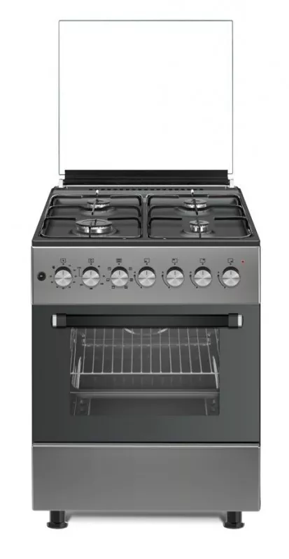 Aragaz Studio Casa Scala Graphite Grey 60 cm 4 arzatoare gaz Grill ...