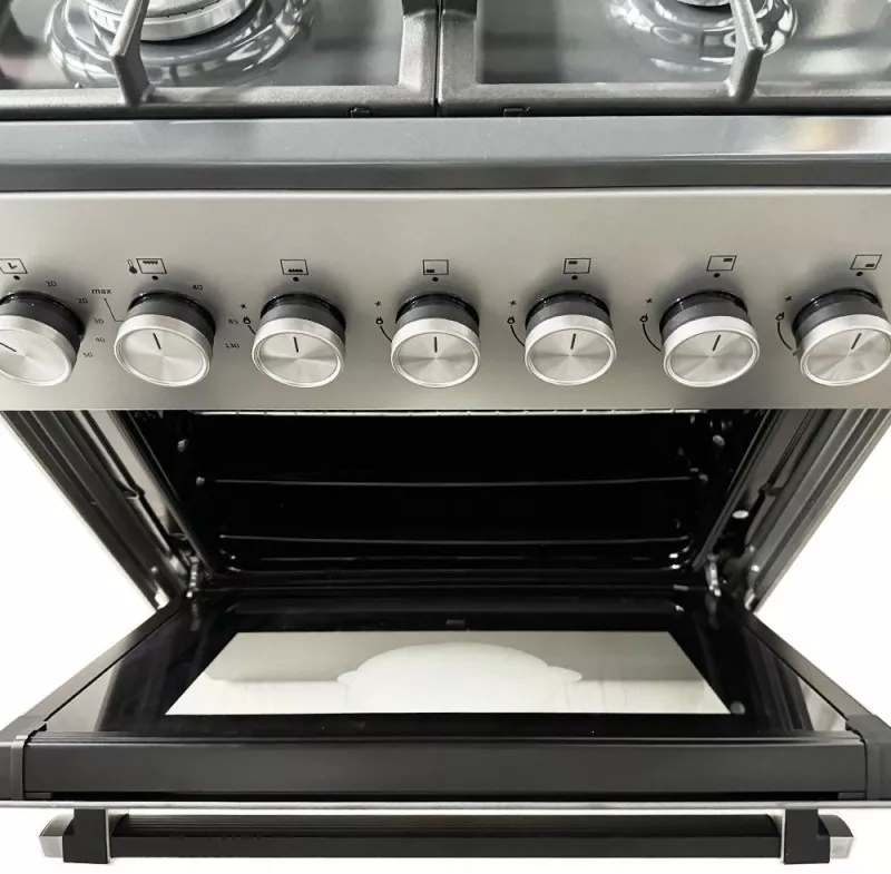 Aragaz Studio Casa Scala Graphite Grey 60 cm 4 arzatoare gaz Grill ...