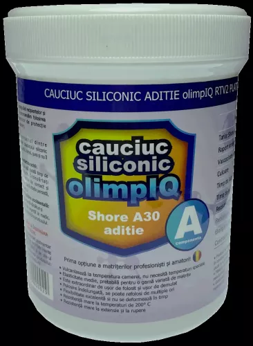 Cauciuc Siliconic Aditie shore A30 olimpIQ RTV2 platinum matrite kit ...
