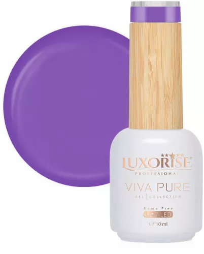 Oja Semipermanenta Hema Free Viva Pure LUXORISE - Virgin Violet 10ml - cel.ro