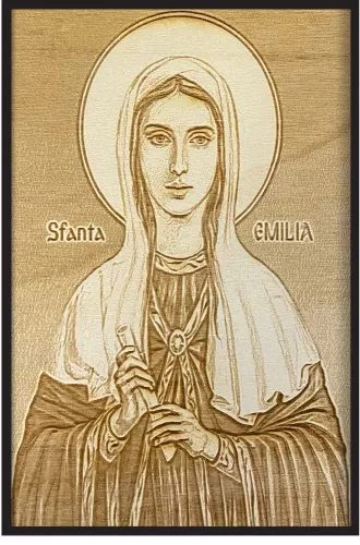 Icoana Sfanta Emilia 50x70 cm C379-3 - cel.ro