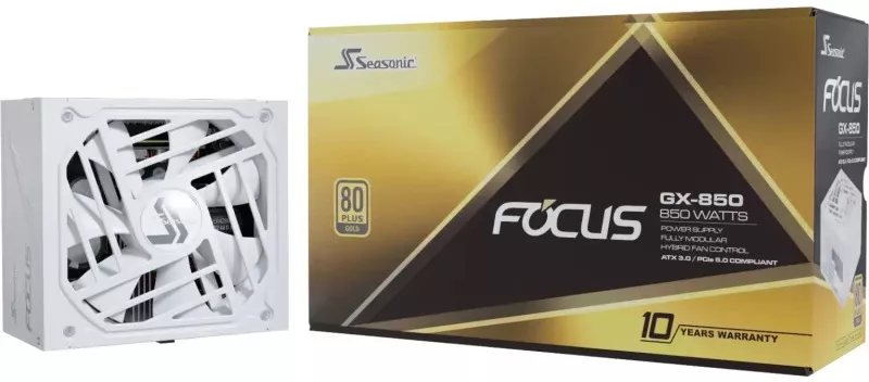 Sursa Seasonic FOCUS GX-850 White 80+ Gold 850W - cel.ro