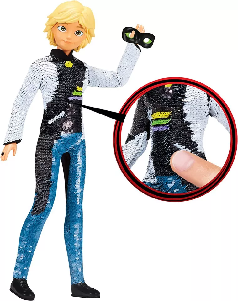 Papusa Adrien - Motan Noir Fashion Flip Miraculous y38x_894991697 - cel.ro