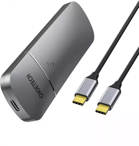 Rack extern NVMe M.2 SSD USB TYPE C GEN 2 cu carcasa Choetech PC-HDE16 ...