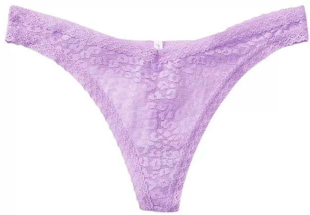 Chiloti tanga Victorias Secret Lace-up Thong Panty Lila M INTL 2xqy ...