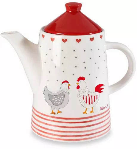 Ceainic ceramica Gaina 19x11.5x18 cm 900 ml A71.48.92 - cel.ro