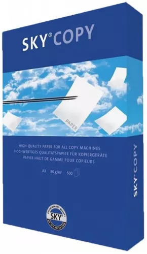 Hartie Copiator Sky Copy Format A4 Gramaj 80 g/m2 500 Coli/Top 300 Top ...