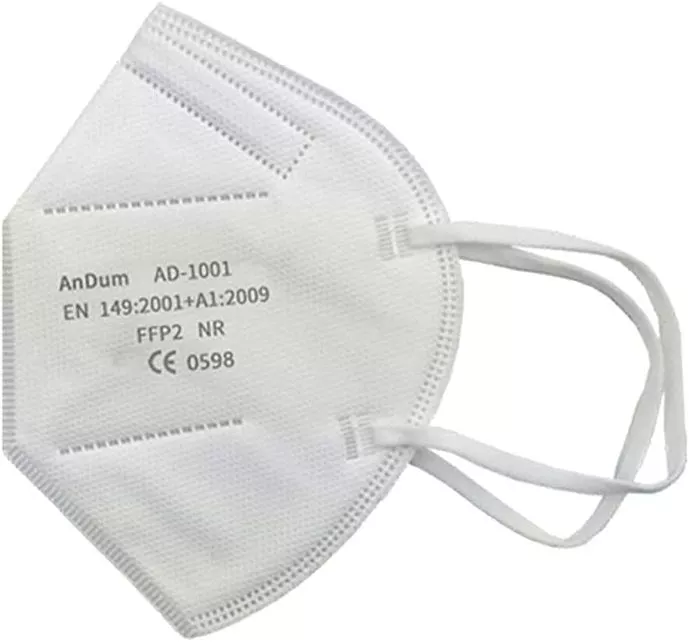 Masti FFP2 Albe Set 30 model AD-1001 5 straturi ambalate individual ...