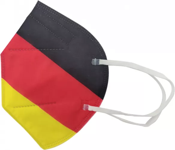 Masti FFP2 Negru/Rosu/Galben Set 50 model AD-1001 5 straturi ambalata ...