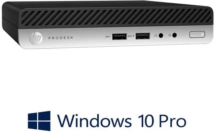 Mini PC HP ProDesk 400 G5 Hexa Core i5-8500T 16GB 500GB SSD Win 10 Pro ...