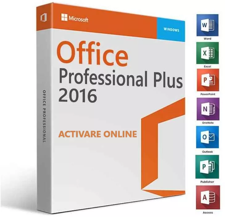 Office 2016 Professional Plus activare online AERR2016_oixgf - cel.ro