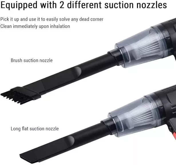 Mini Aspirator Portabil 2 in 1 OnePepito Functie suflat aer Pentru Casa ...