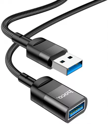 Cablu Adaptor USB la USB 3A 5Gbps 1.2m C798 Black CIP-KF239355 - cel.ro