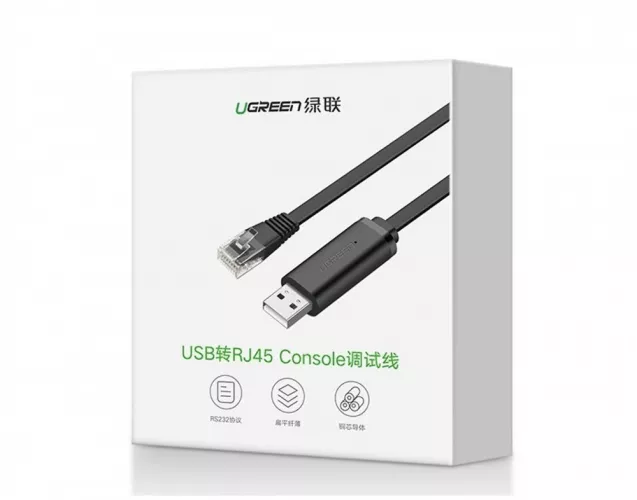 Cablu de Internet USB-A la RJ45 Lungime 3m Cupru C175 Negru BUHVTBLXBYK ...