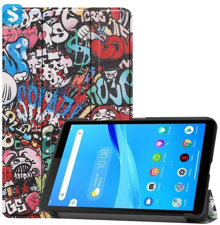 Husa de protectie flip cover pentru tableta compatibila cu Lenovo Tab ...